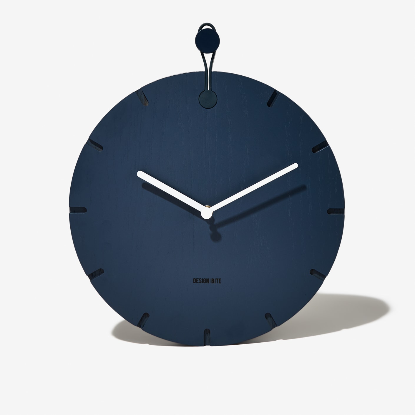 design bite Wall Clock – Midnight Blue | Bespoke Post